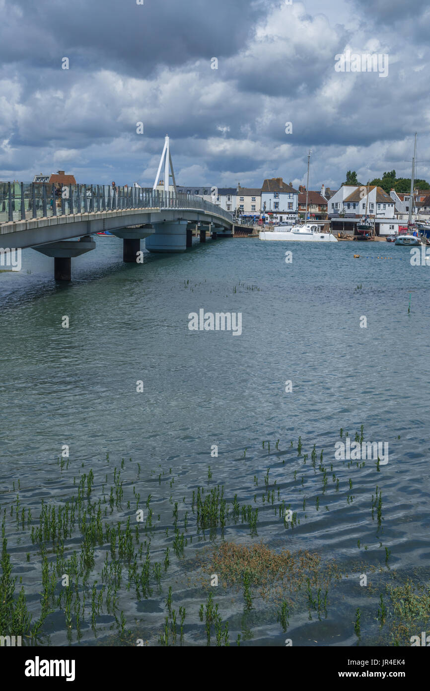 Shoreham Bridge at the river in West Sussex Stock Photo - Alamy