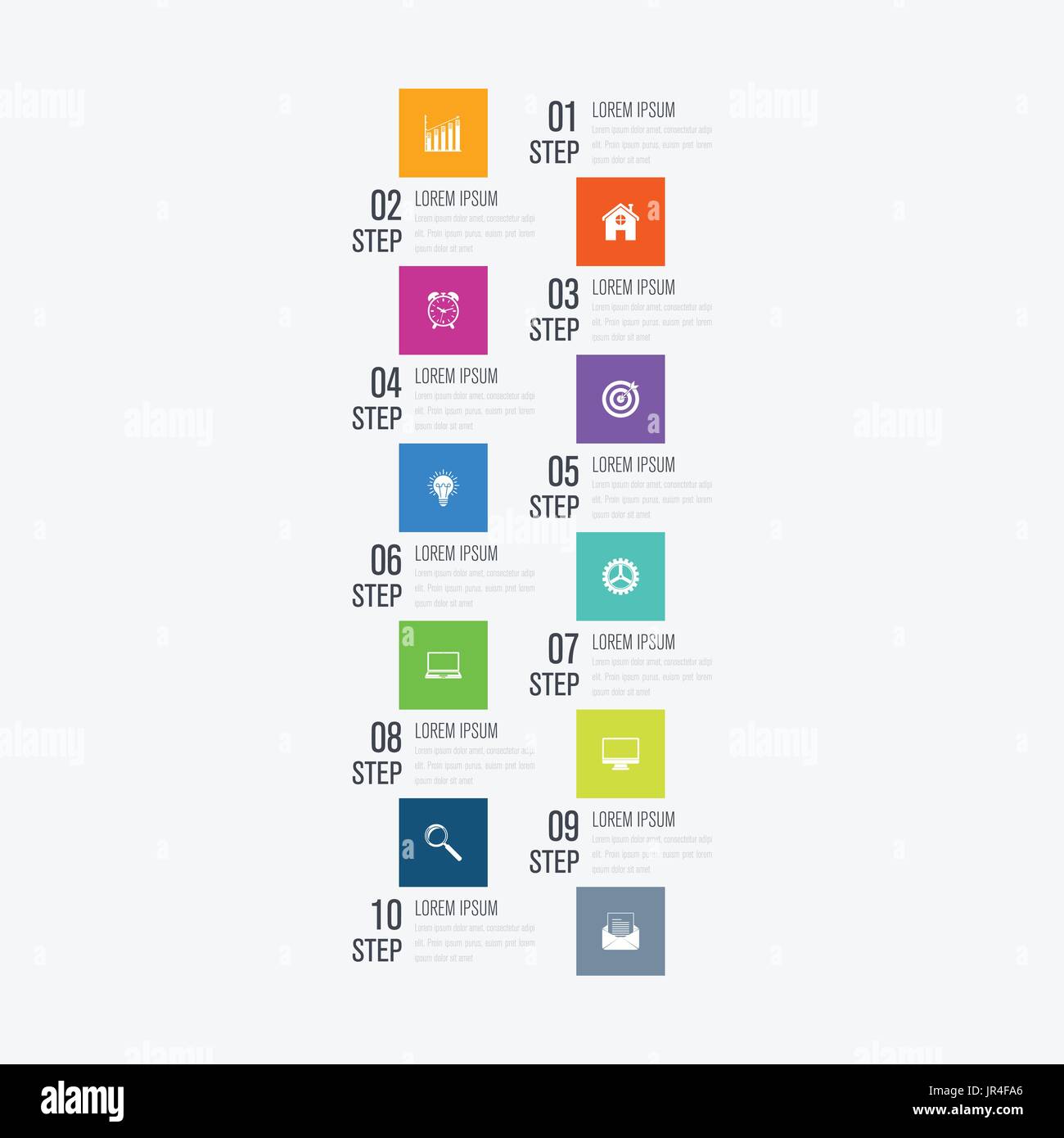 Business strategy infographic hi-res stock photography and images - Alamy