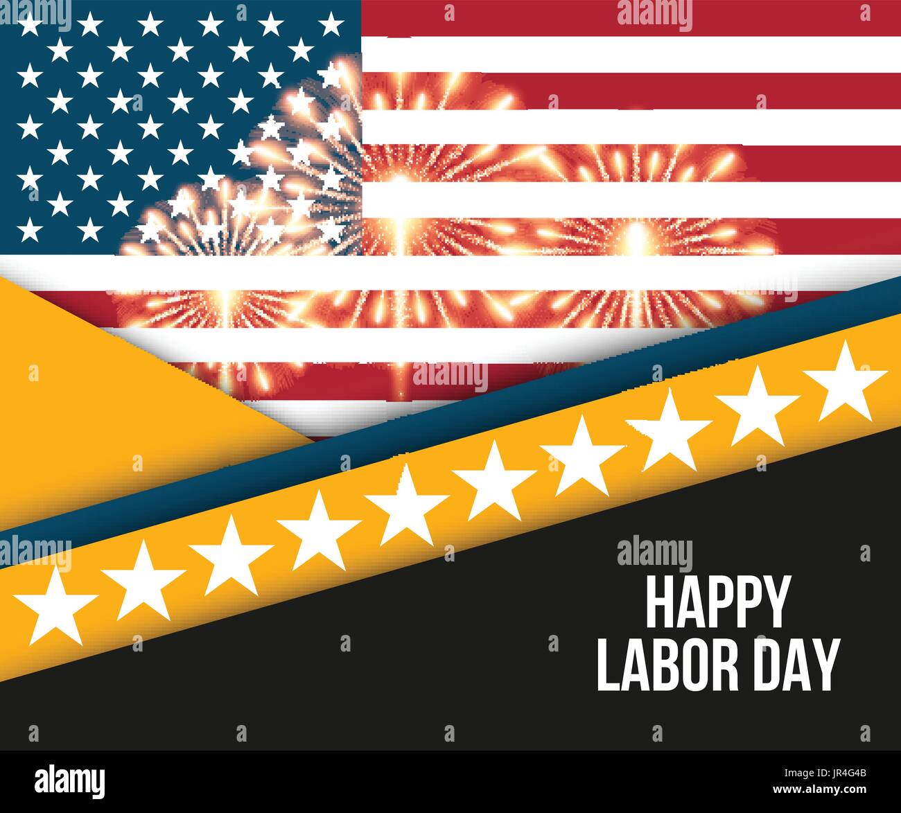 Labor day card design, vector illustration Stock Vector Image & Art - Alamy