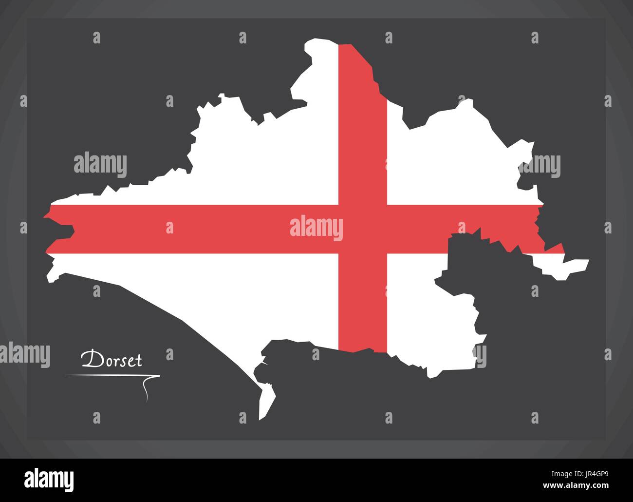 Dorset flag Stock Vector Images - Alamy
