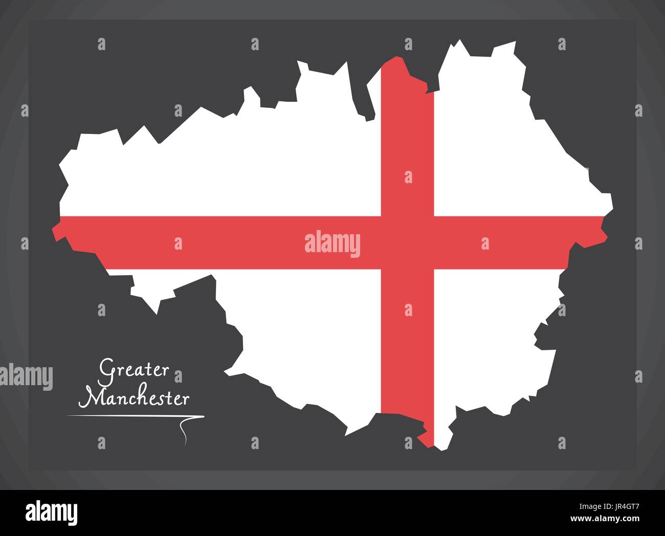 Manchester map hi-res stock photography and images - Alamy