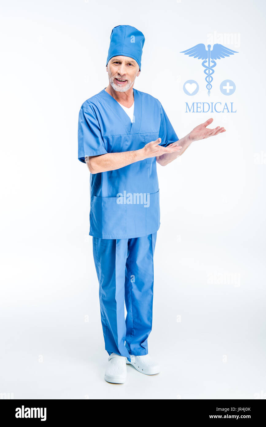 Senior male surgeon Stock Photo - Alamy