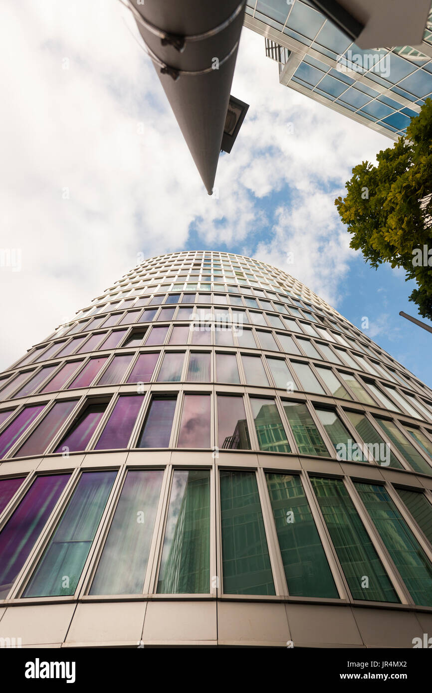 A ground level view looking up to The Eye, Bristol Stock Photo - Alamy