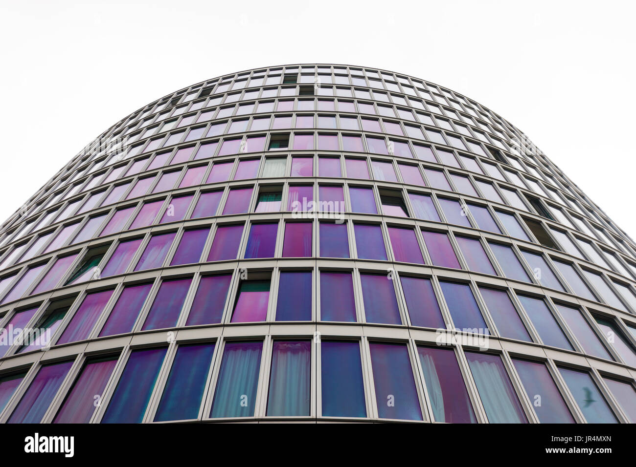 A ground level view looking up to The Eye, Bristol Stock Photo - Alamy