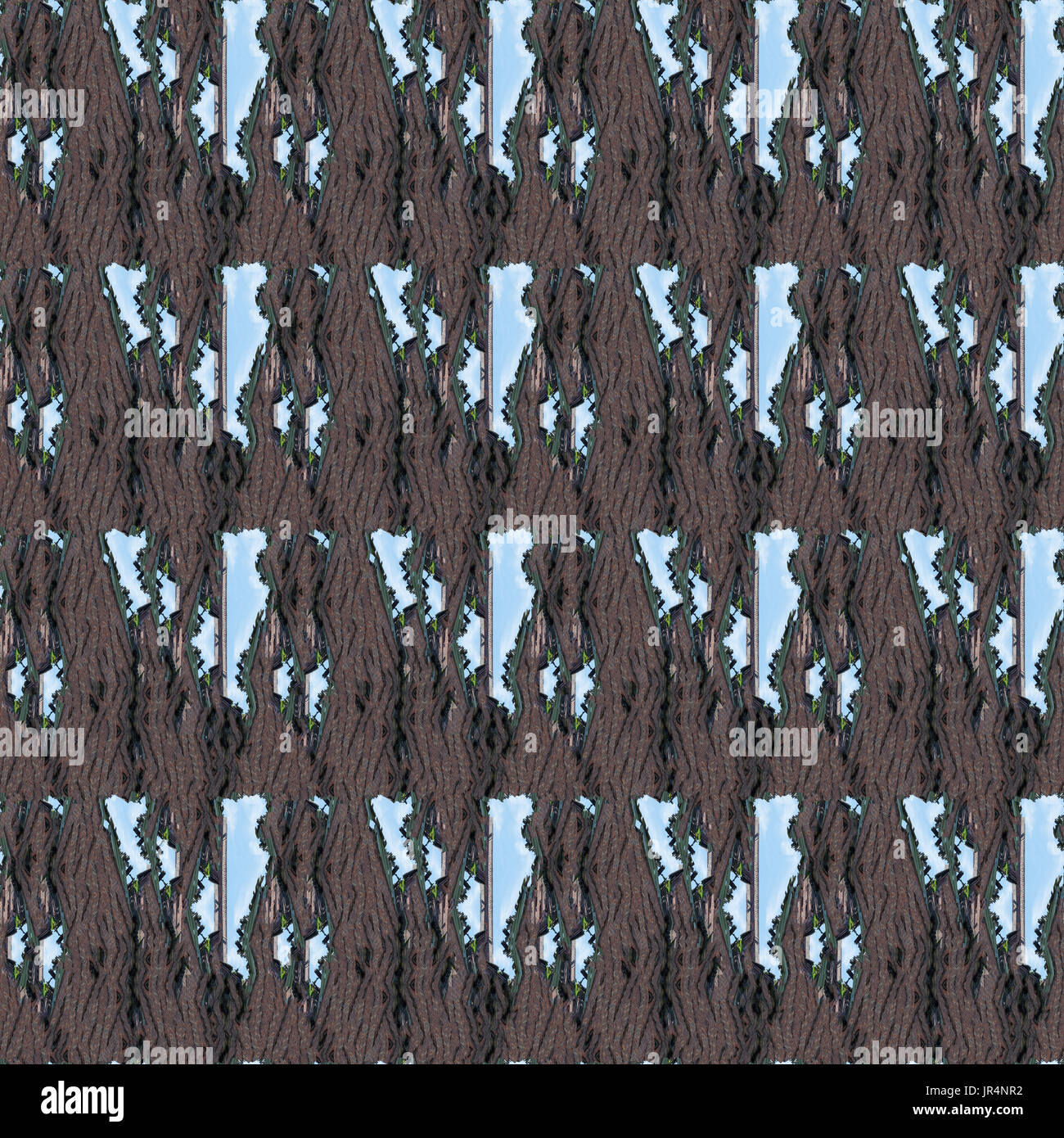 abstract sky and bricks seamless pattern Stock Photo - Alamy