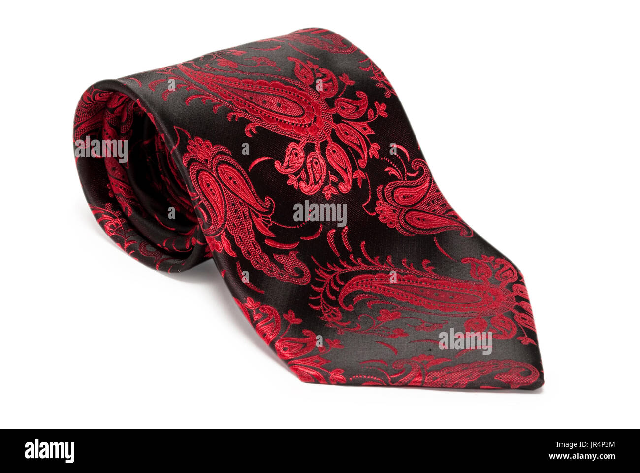 Tie on a white background isolated Stock Photo - Alamy