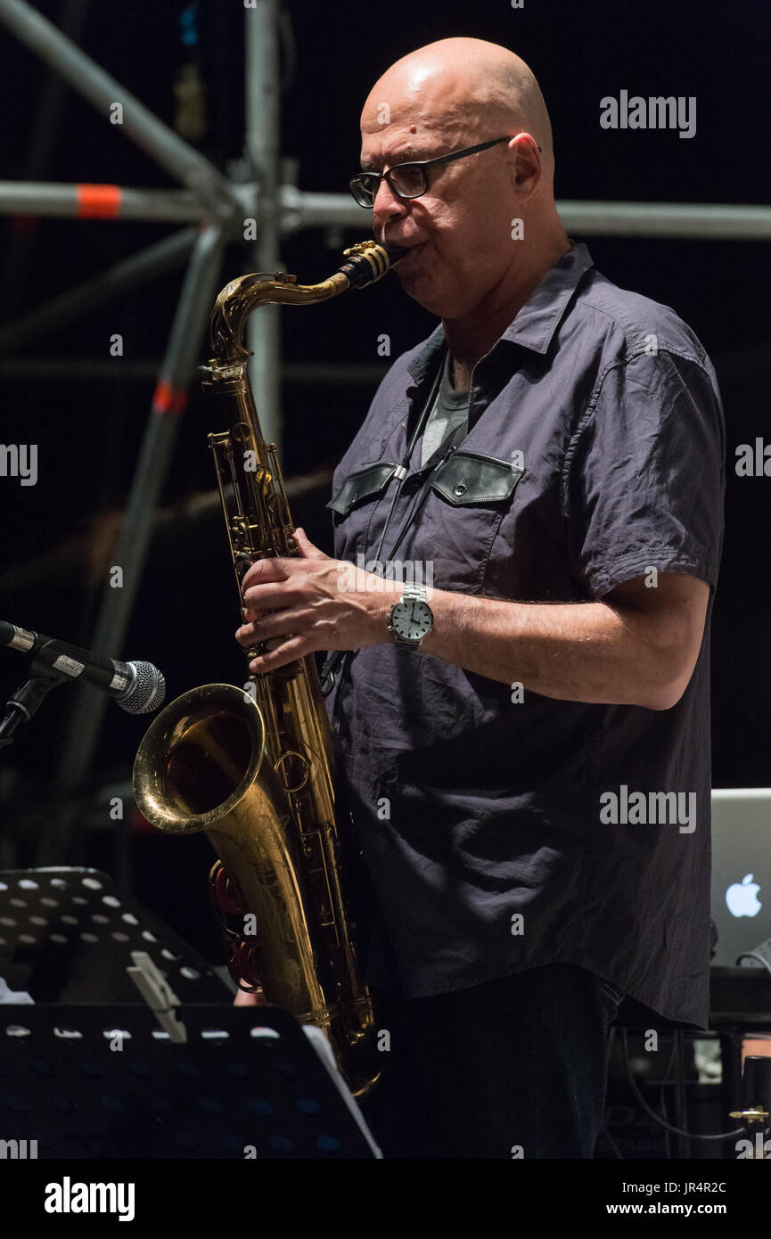 Rome, Italy. 01st Aug, 2017. Peter Erskine is a world jazz icon. His ...