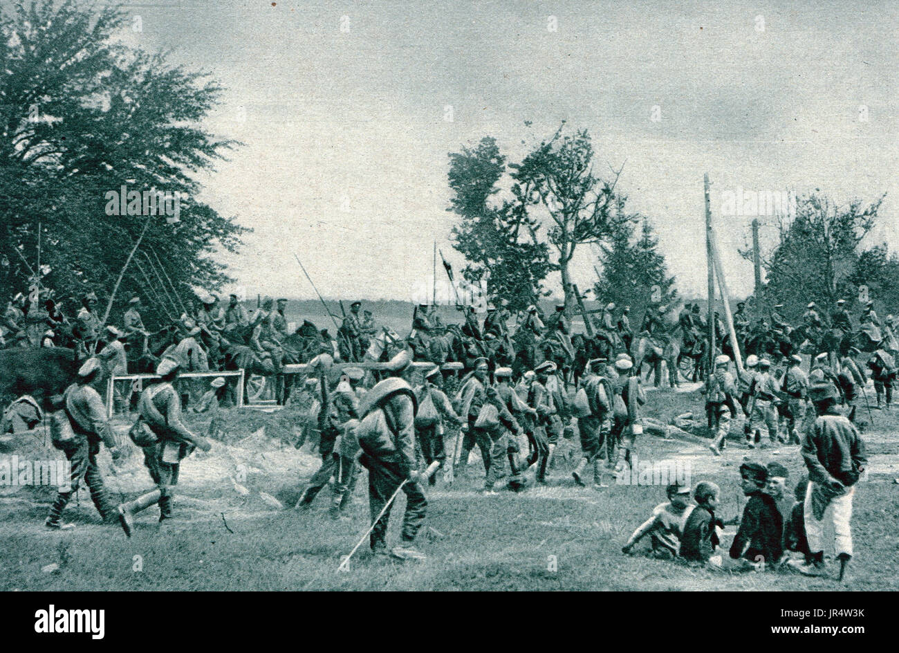 Russian retreat 1917 hi-res stock photography and images - Alamy