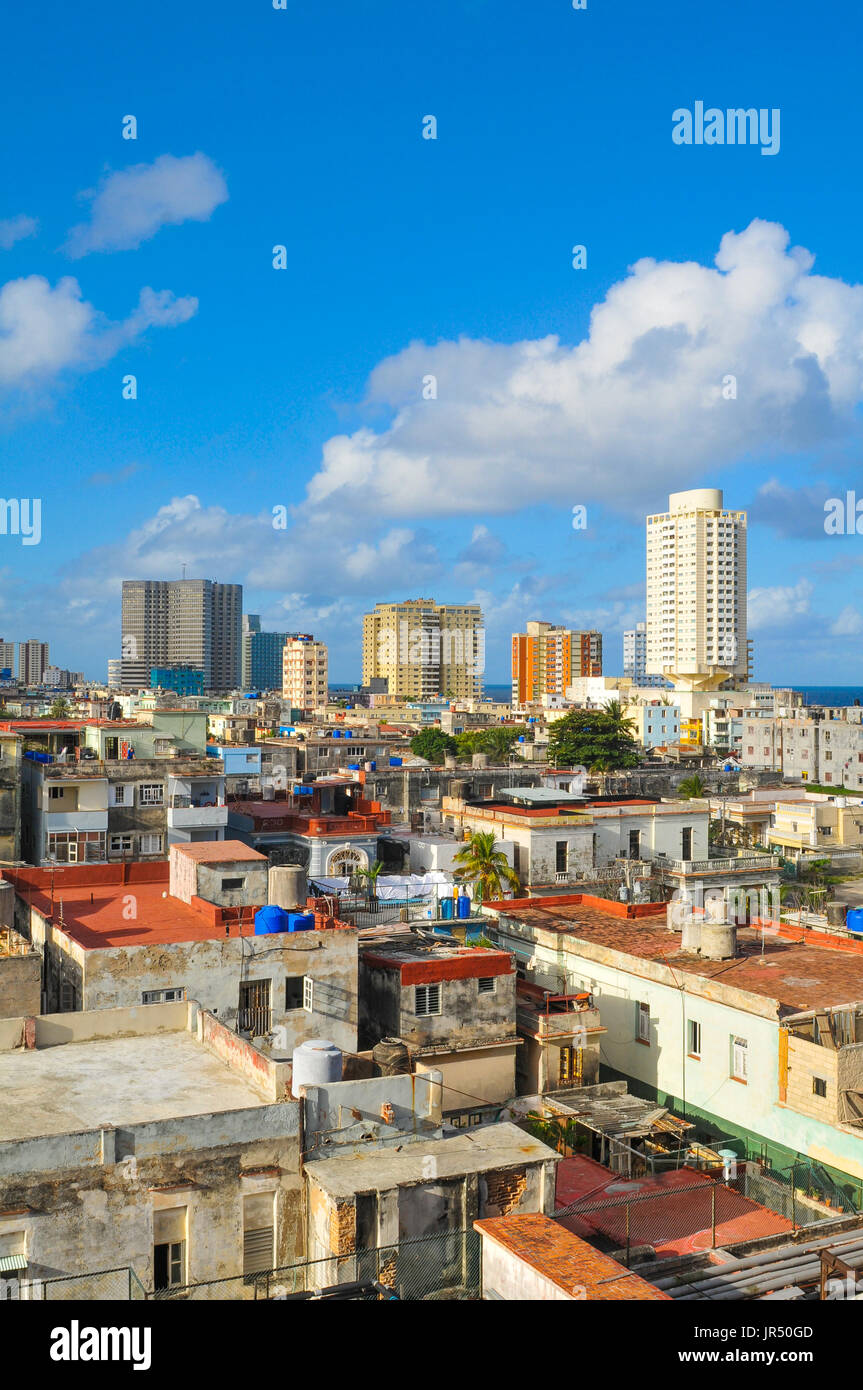 Aerial view of Havana, Cuba Stock Photo - Alamy