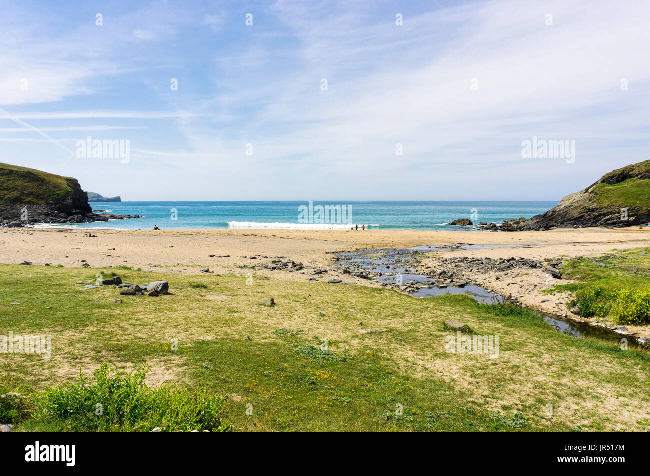 Gunwalloe Beach also known as Church Cove, Lizard Peninsula, Cornwall ...