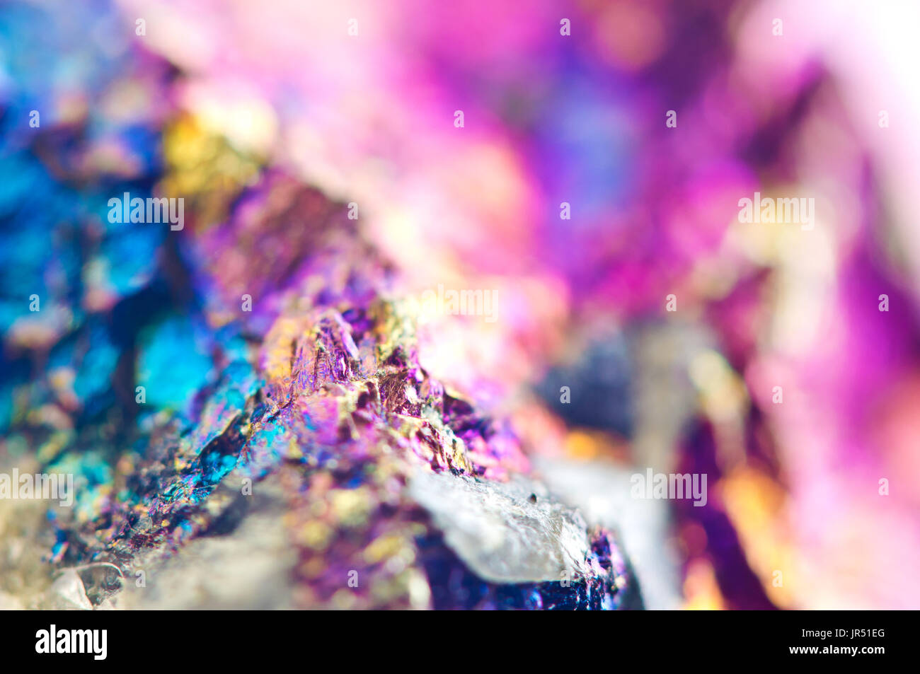 Colorful metal Abstract background from natural mineral. Macro Stock ...