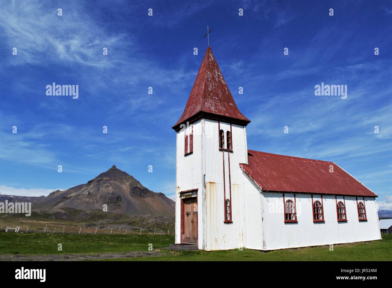 Hellnar church in the Snæfellsnes peninsula Stock Photo - Alamy