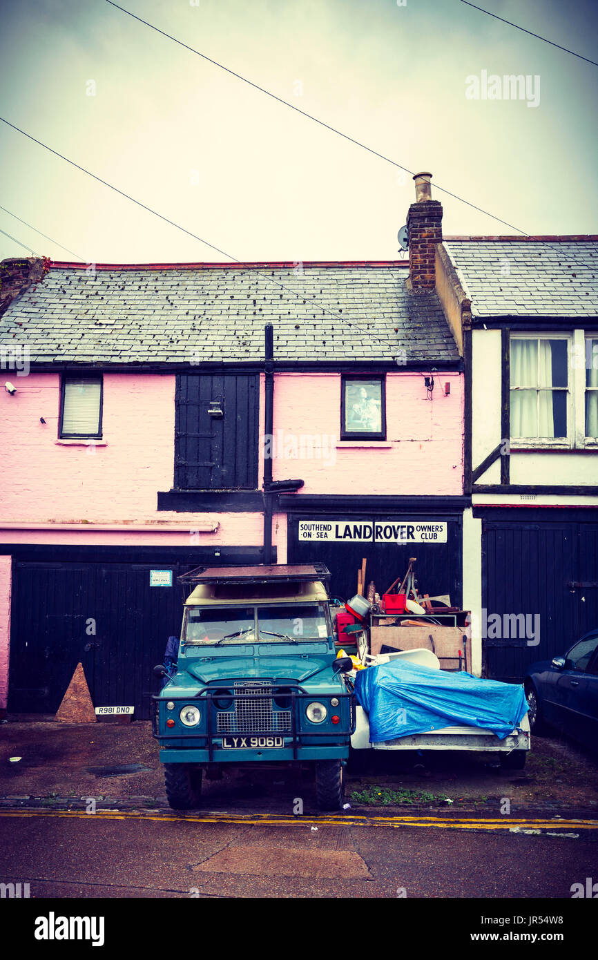 Southend Land Rover Owners Club in Royal Mews Stock Photo - Alamy