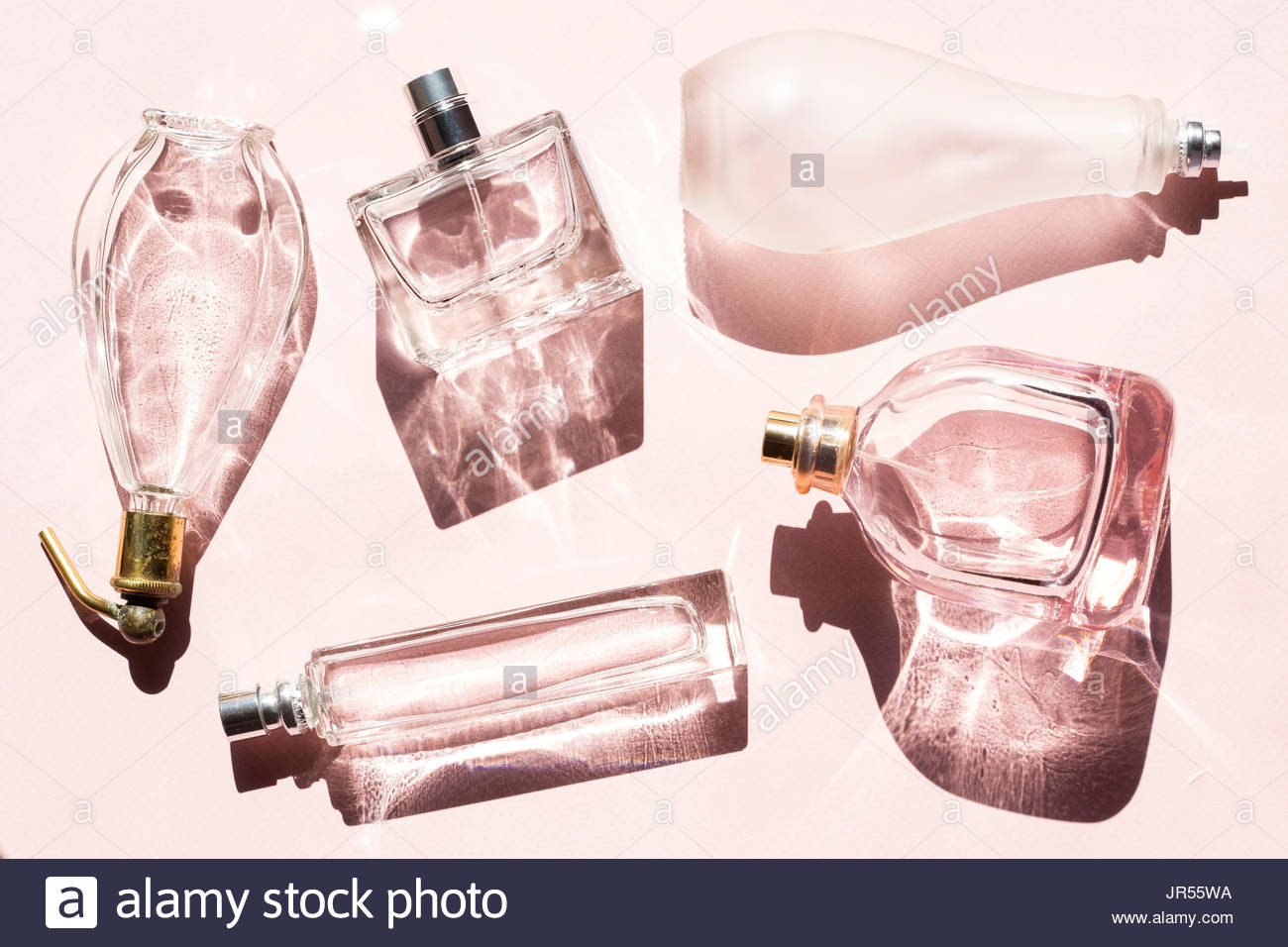 Vintage Perfume Bottles Stock Photos & Vintage Perfume Bottles Stock ...