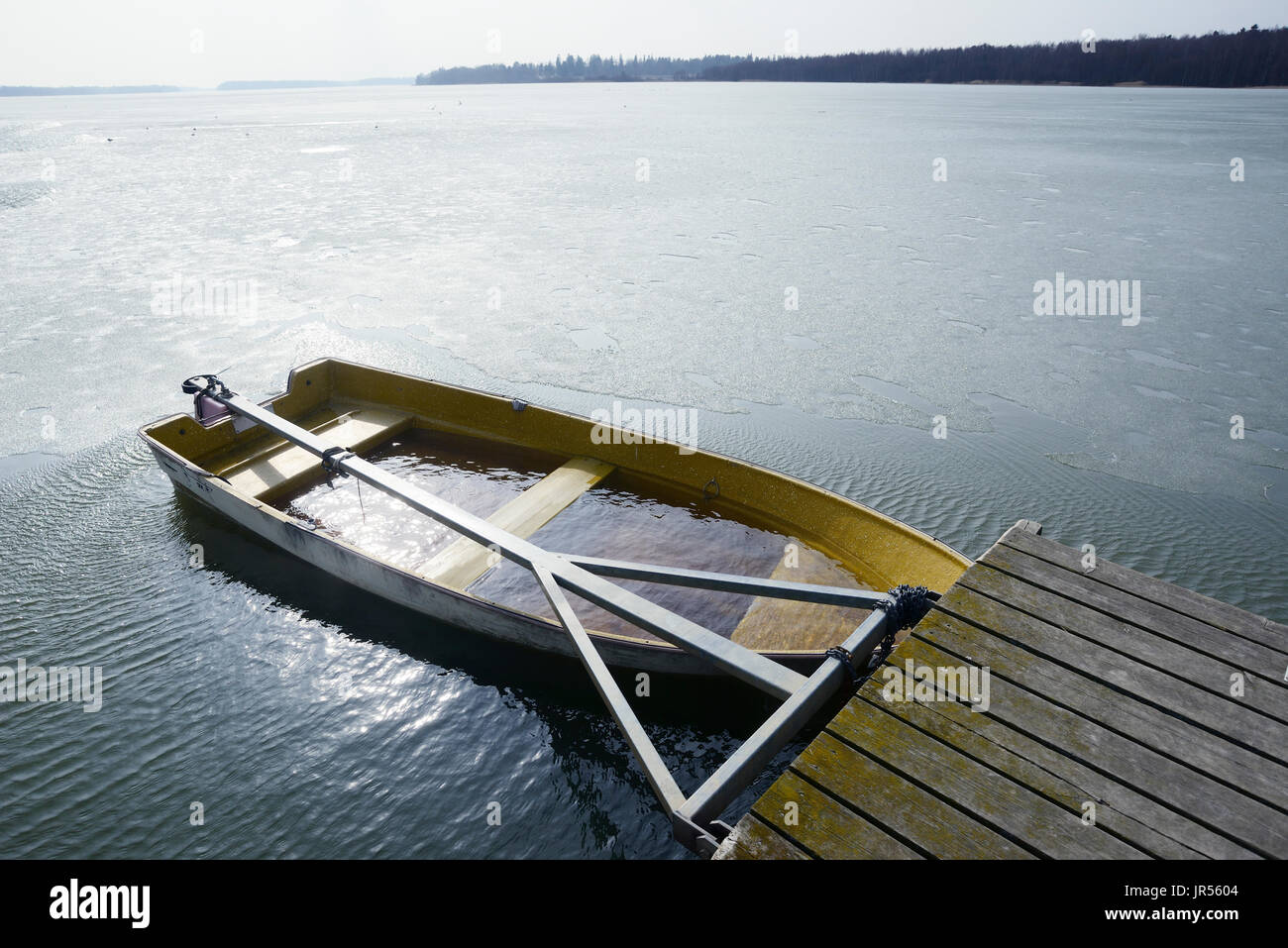 Boat flooded hi-res stock photography and images - Alamy