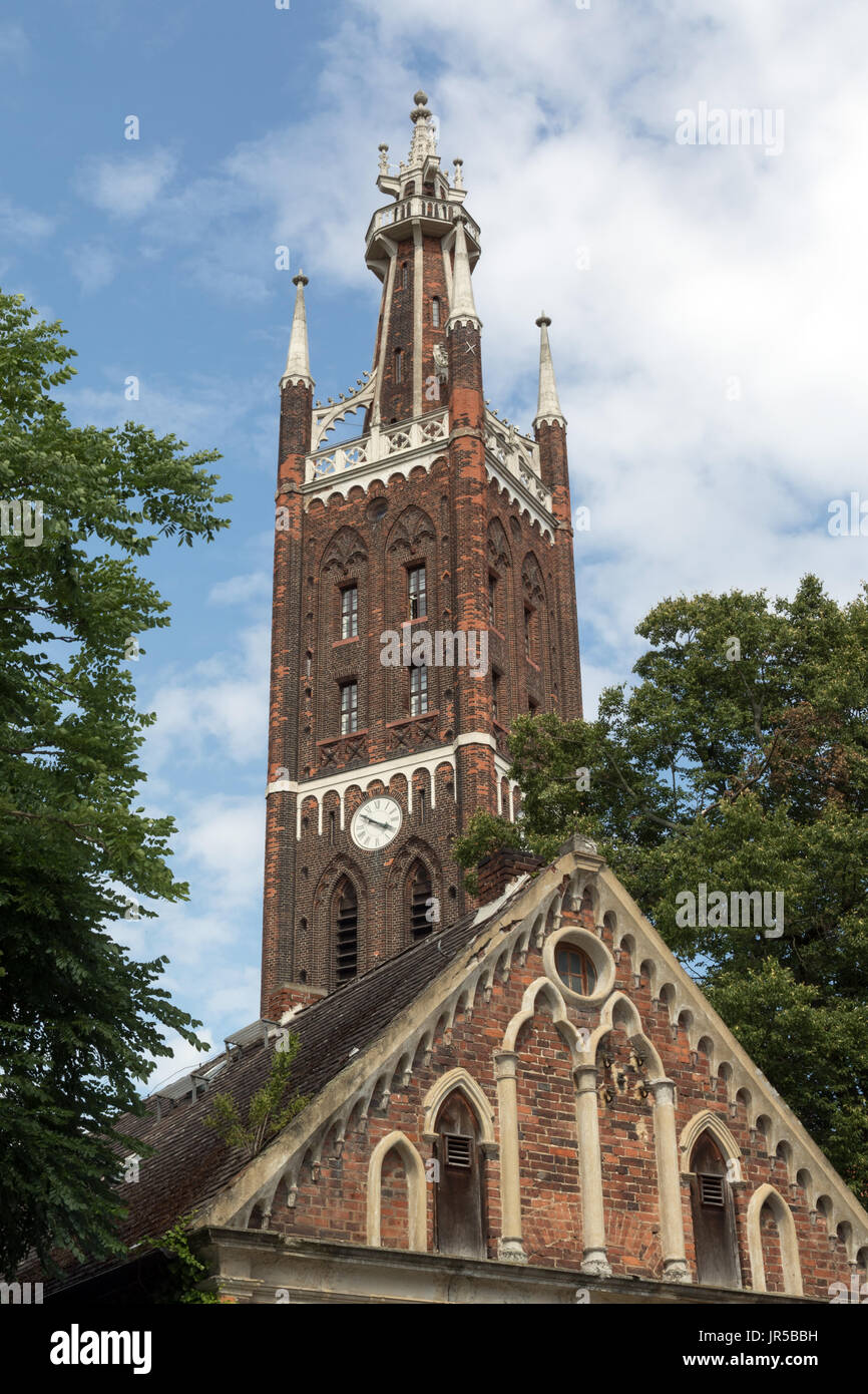 Saint Petri Church in Worlitzer Park in Saxony-Anhalt Stock Photo - Alamy
