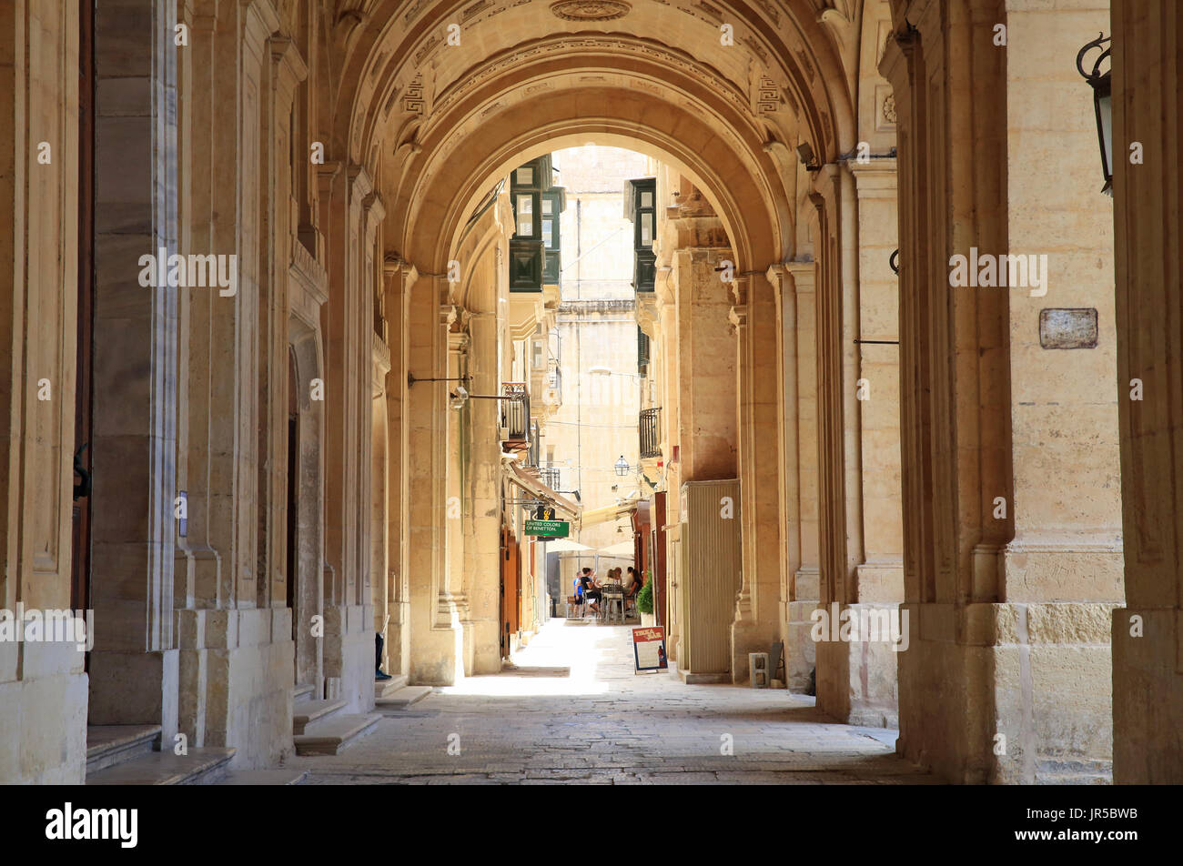 Historic Treasury Street next to the National Library on Republic ...