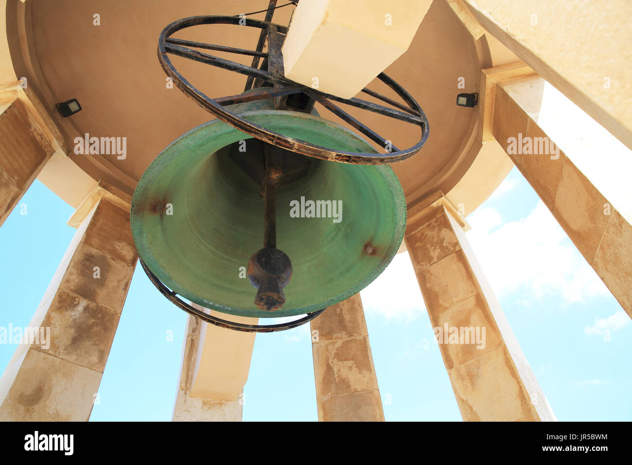 The Siege Bell Memorial, in Valletta, Malta Stock Photo - Alamy