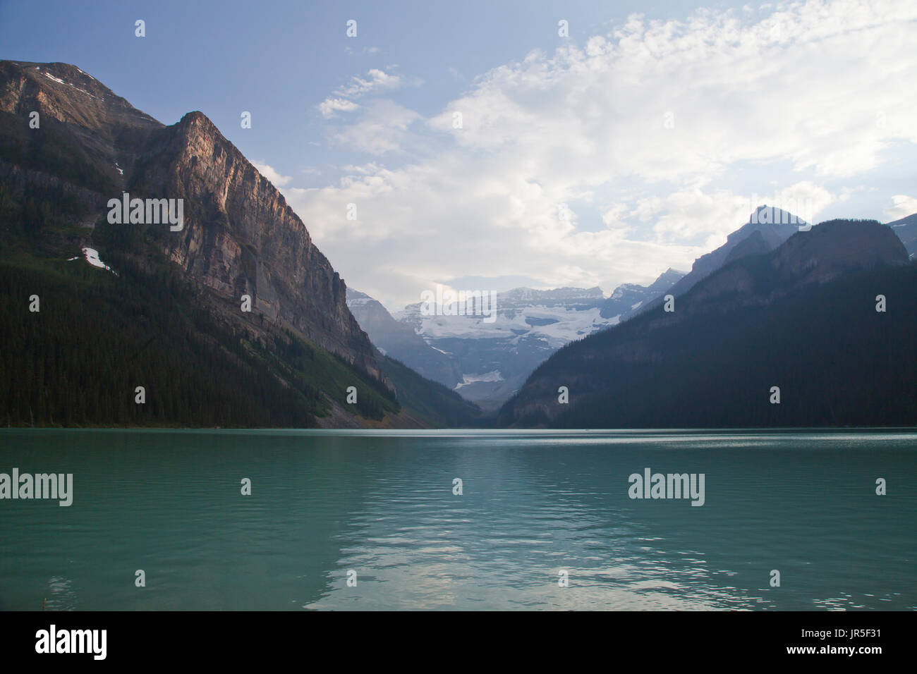 Beautiful landscape of famous Lake Louise in Alberta, Canada Stock ...