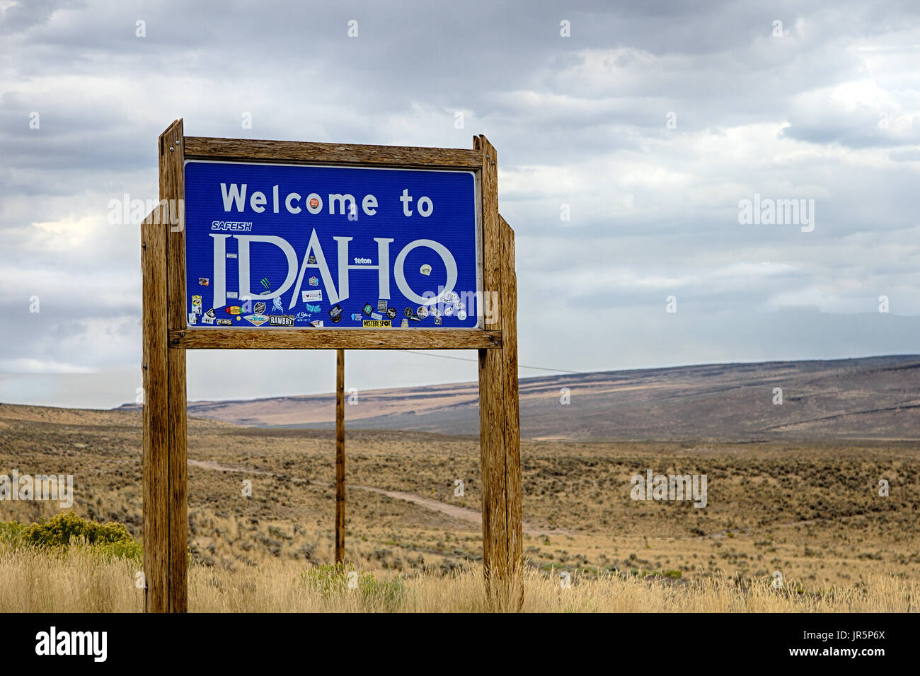 Highway welcome sign hi-res stock photography and images - Alamy