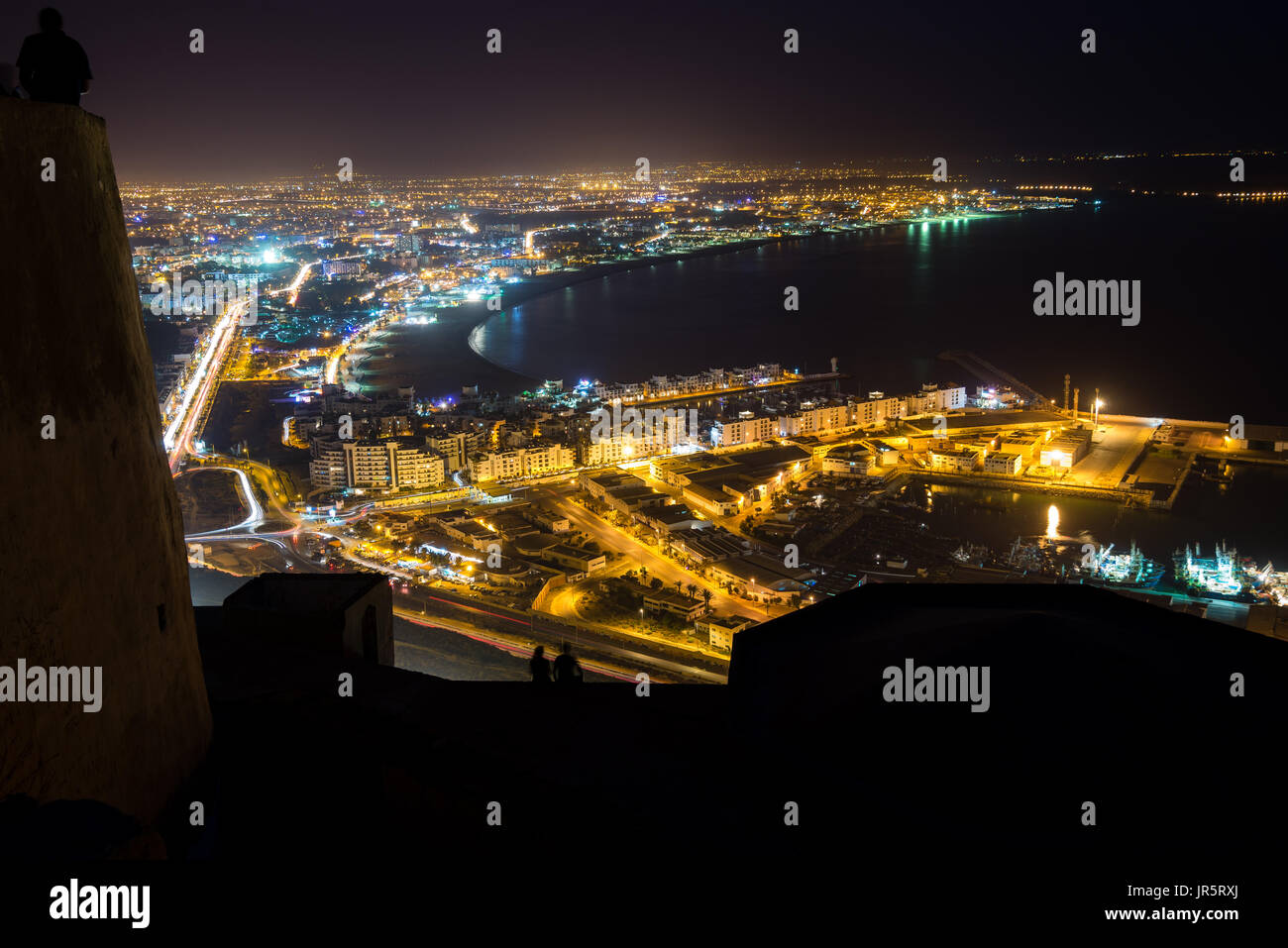 Agadir morocco night hi-res stock photography and images - Alamy
