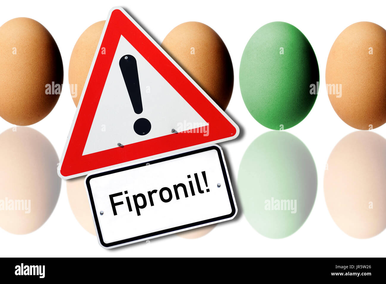 Eggs contaminated with fipronil Stock Photo - Alamy