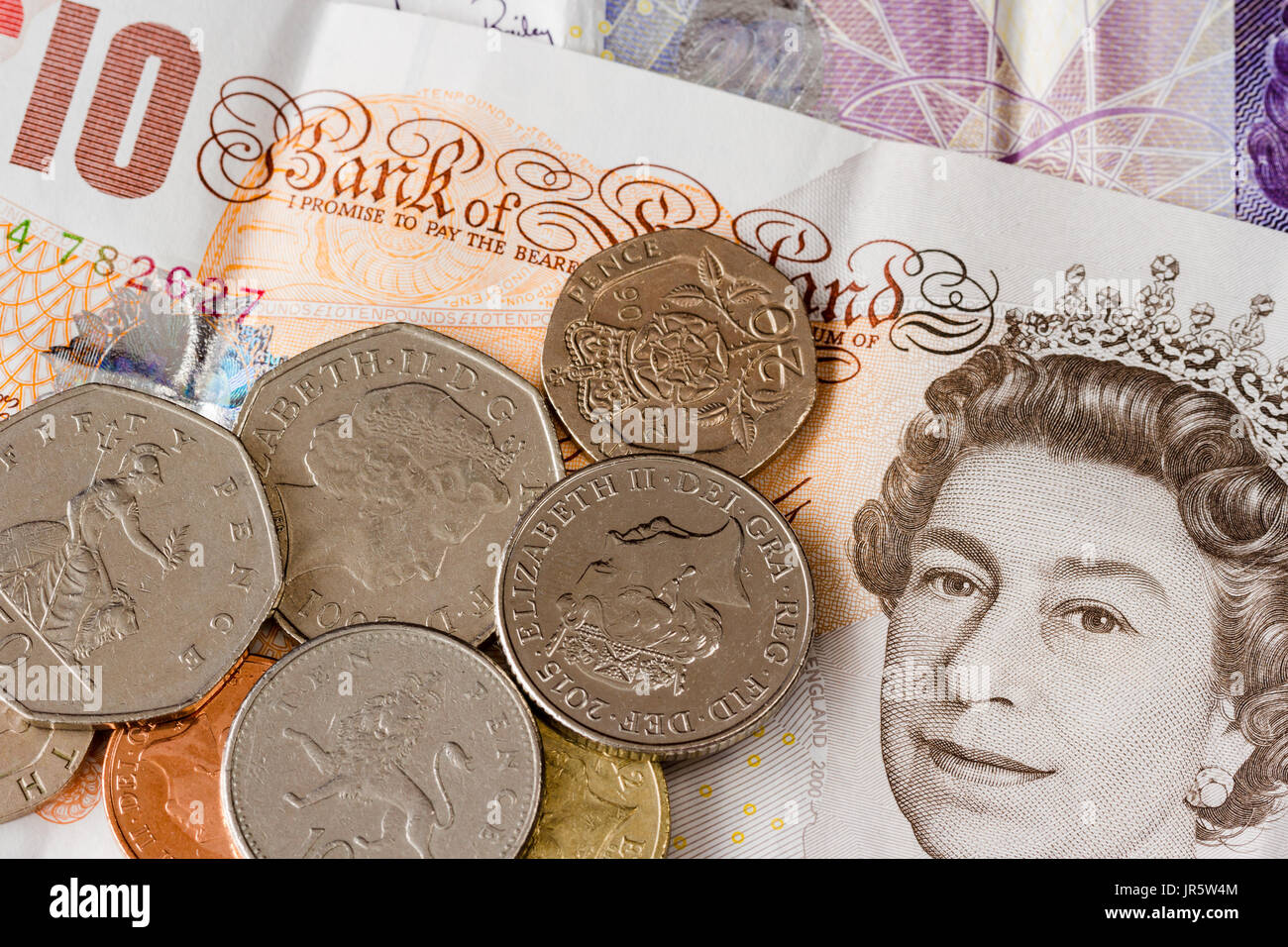 English banknotes hi-res stock photography and images - Alamy