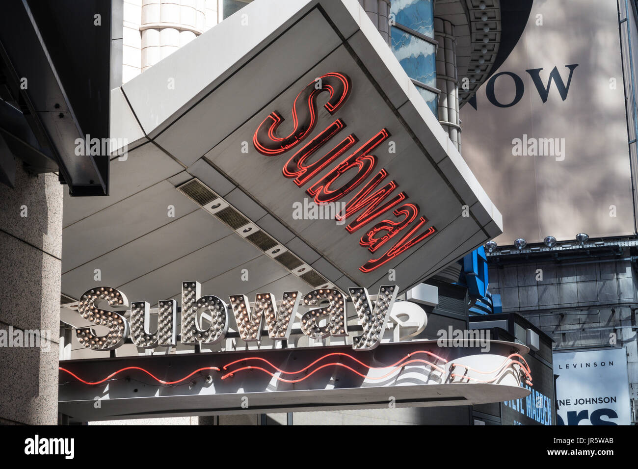 New york subway sign times square hi-res stock photography and images ...