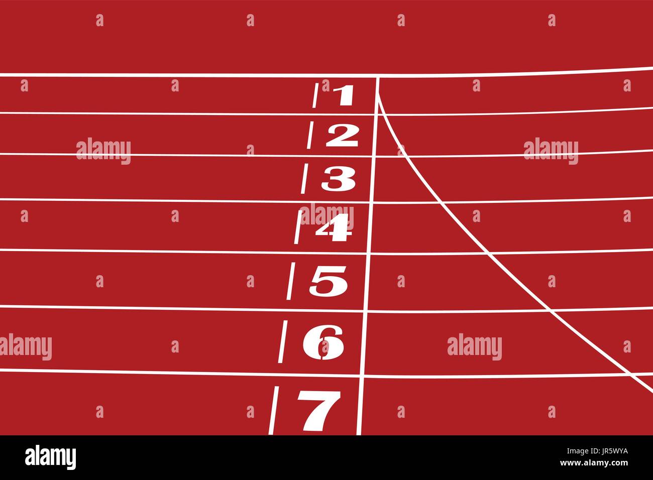 Track team finish line Stock Vector Images - Alamy