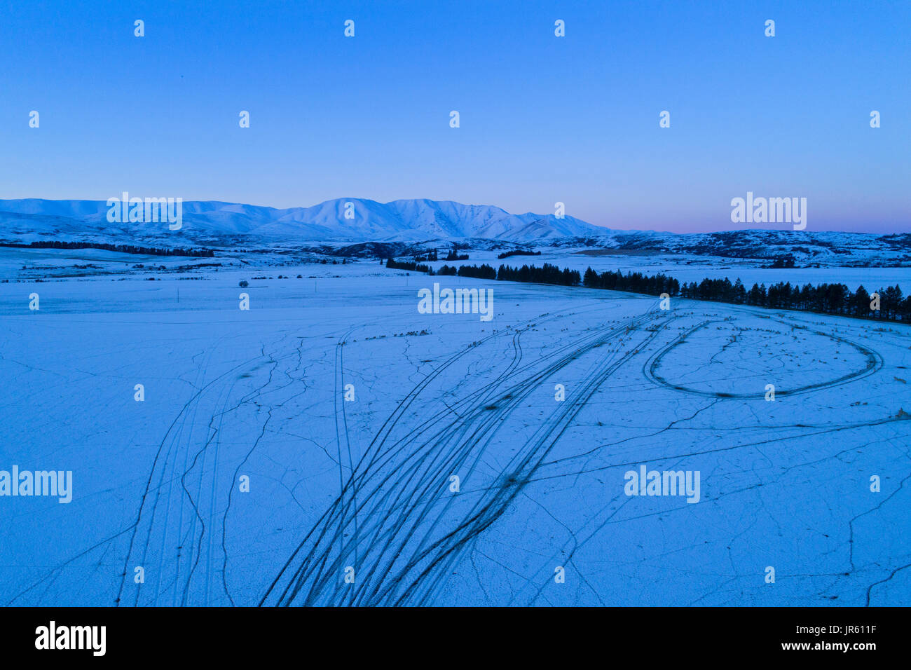 Farm animals aerial view hi-res stock photography and images - Alamy