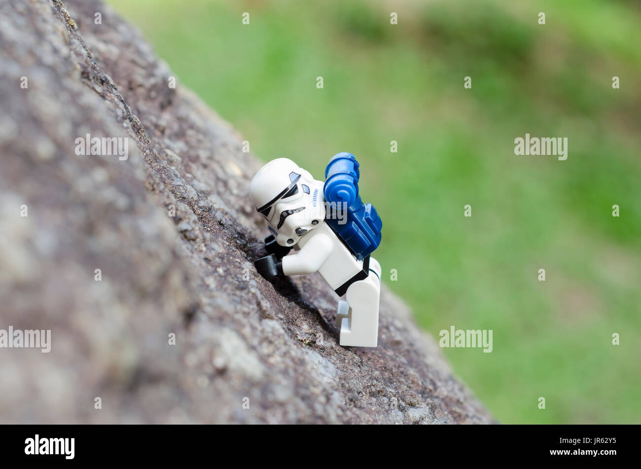 Lego climbing hi-res stock photography and images - Alamy