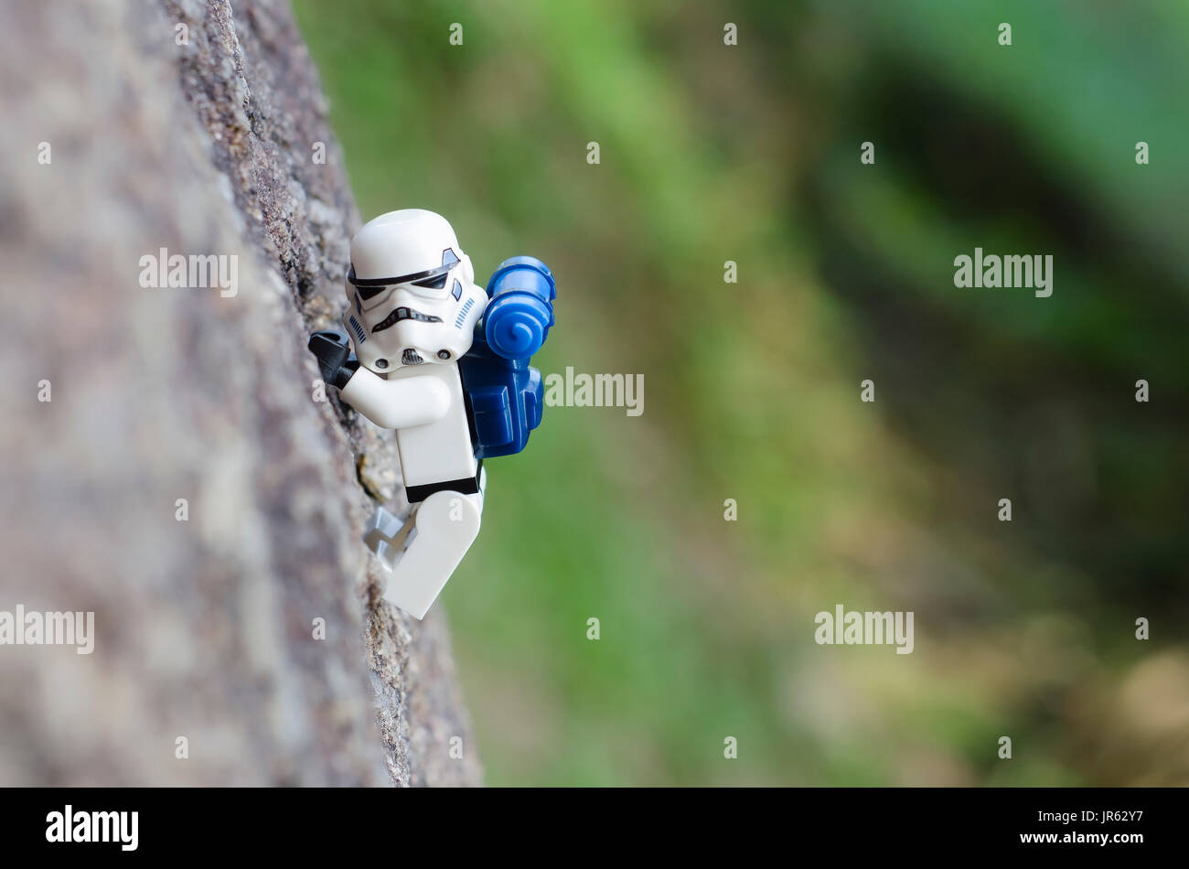 Lego climbing hi-res stock photography and images - Alamy