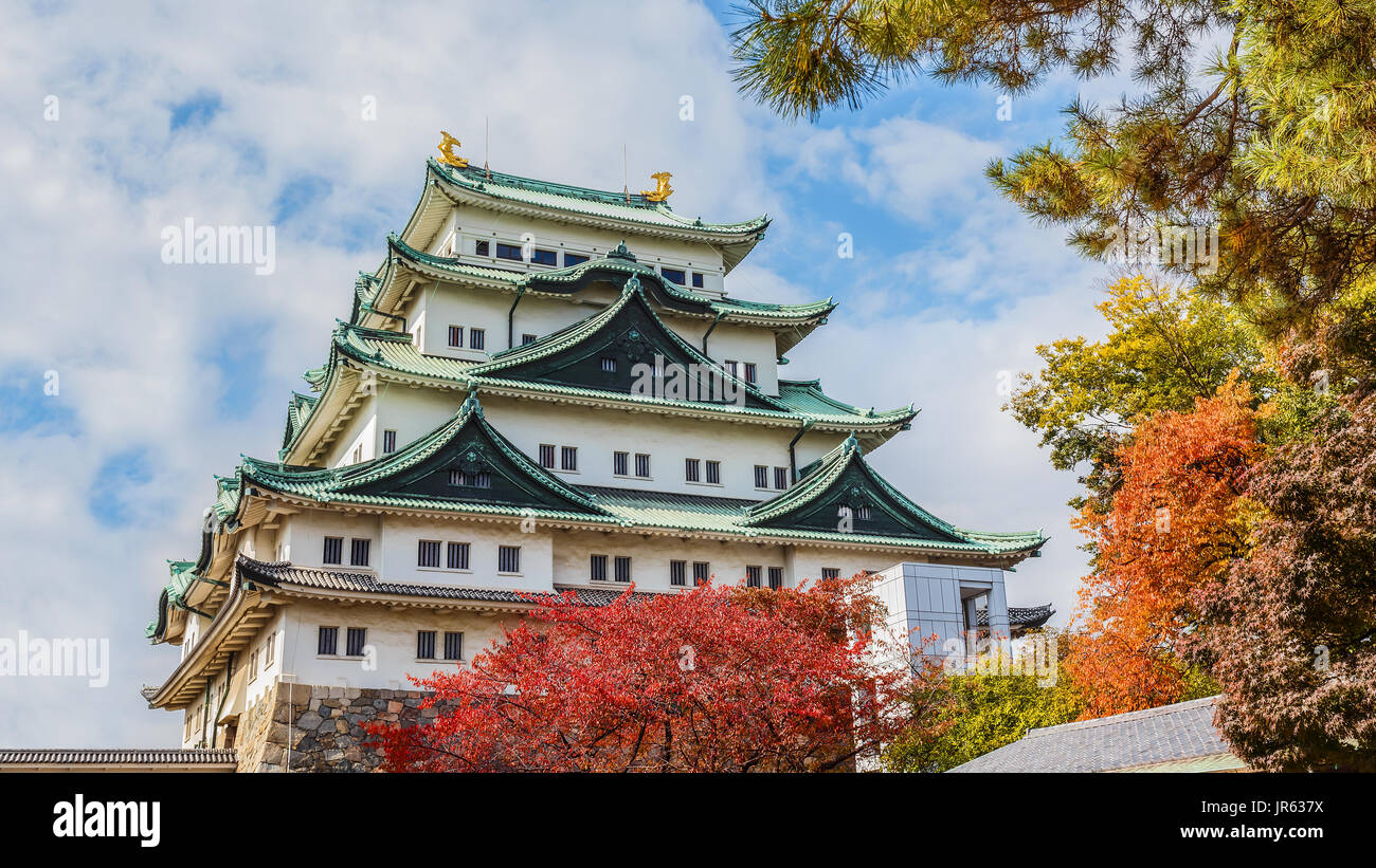 Nagoya Castle in Nagoya, Aichi, Japan Stock Photo - Alamy