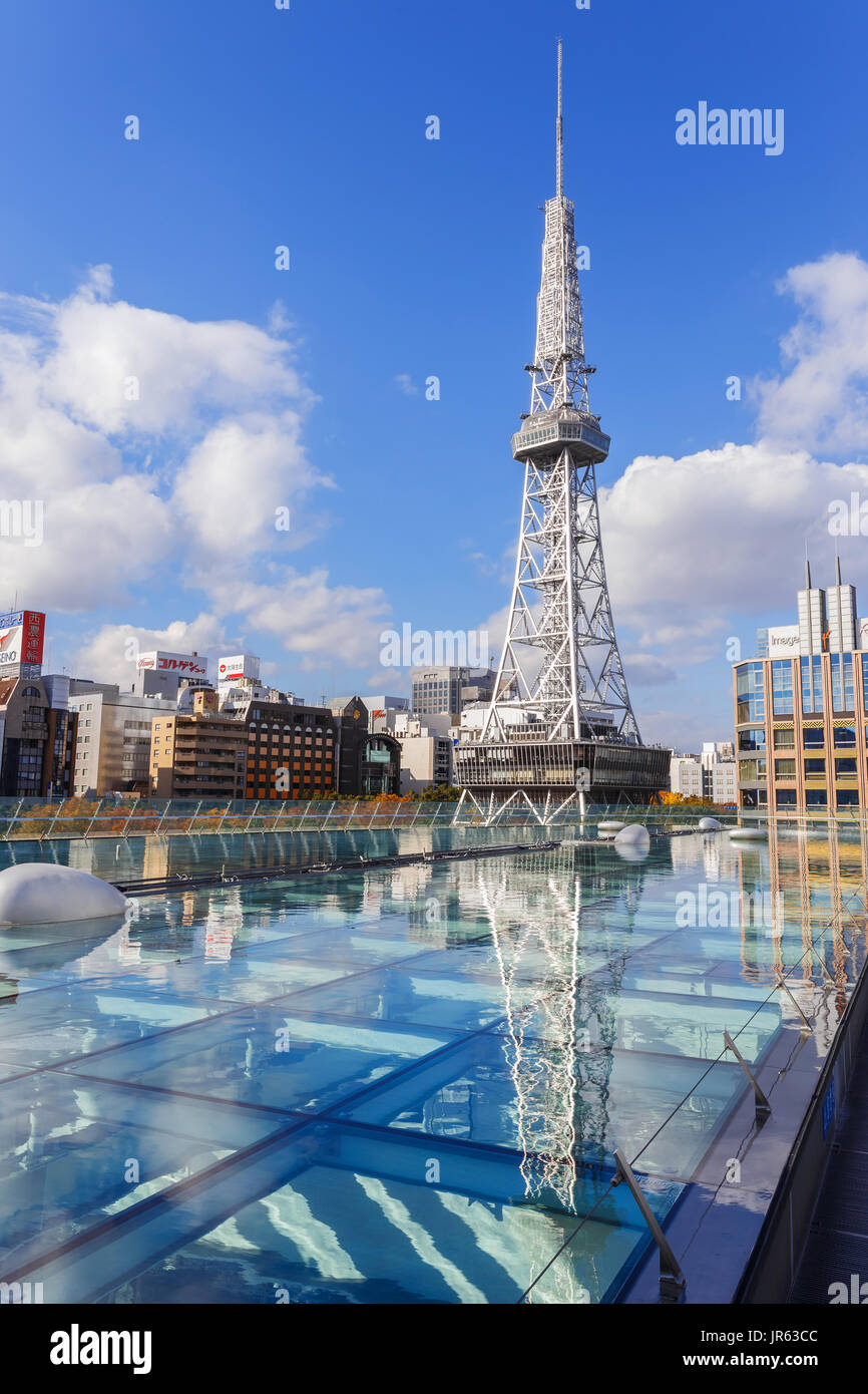 Nagoya Television Tower in Sakae district Stock Photo - Alamy