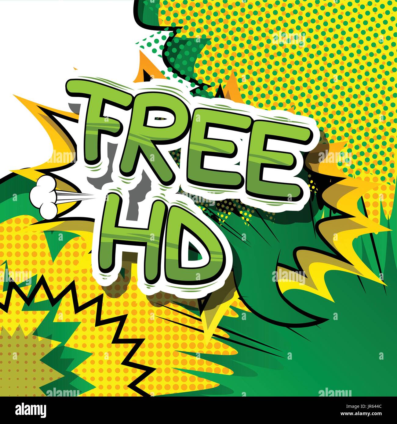 Free HD - Comic book style phrase on abstract background Stock Vector ...