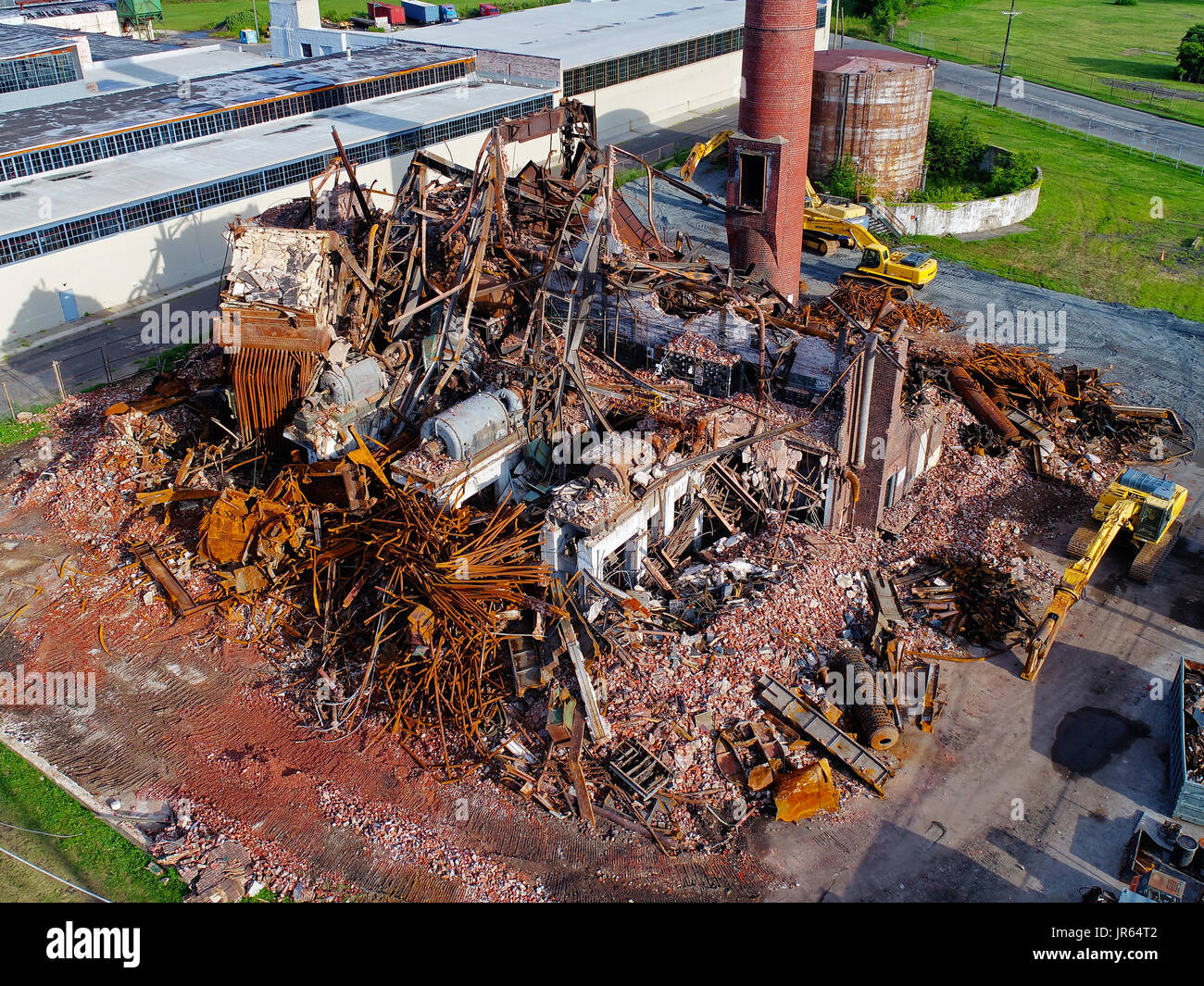 Factory Demolition High Resolution Stock Photography and Images - Alamy
