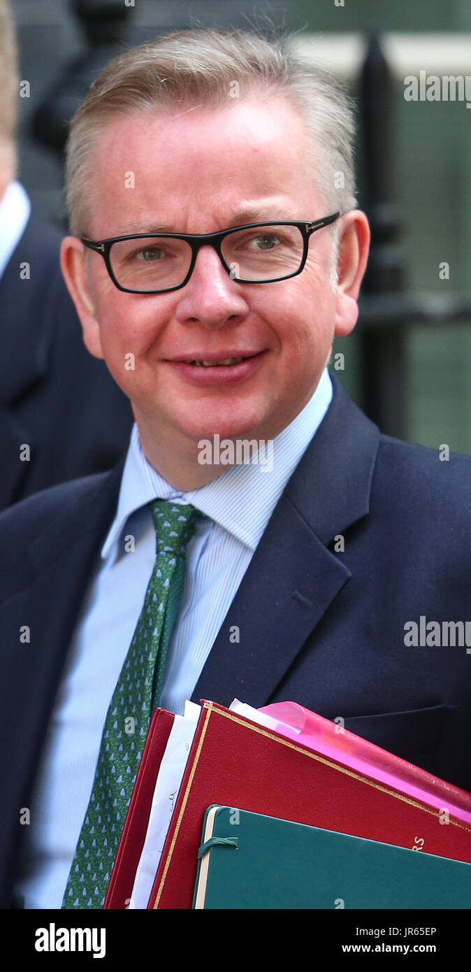 Ministers attend the weekly Cabinet Meeting at 10 Downing Street Featuring: Michael Gove MP ...