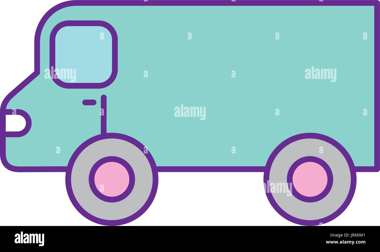 van vehicle isolated icon Stock Vector Image & Art - Alamy