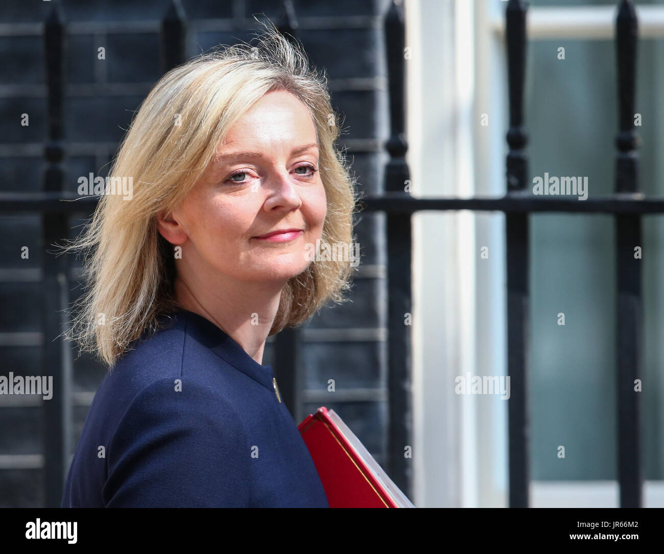 Elizabeth Truss, Chief Secretary to the Treasury, arriving for the ...