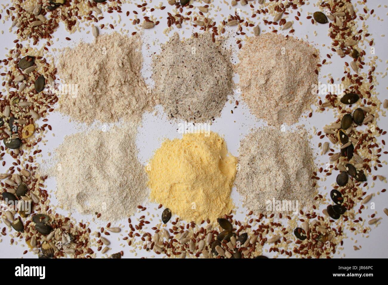 Composition sunflower seeds bread hi-res stock photography and images ...