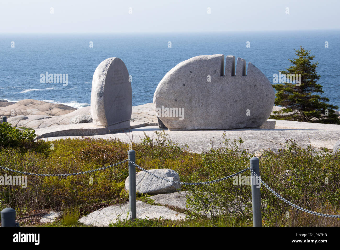 Swissair Flight 111 Memorial, Whalesback, Ontario, Canada Stock Photo ...