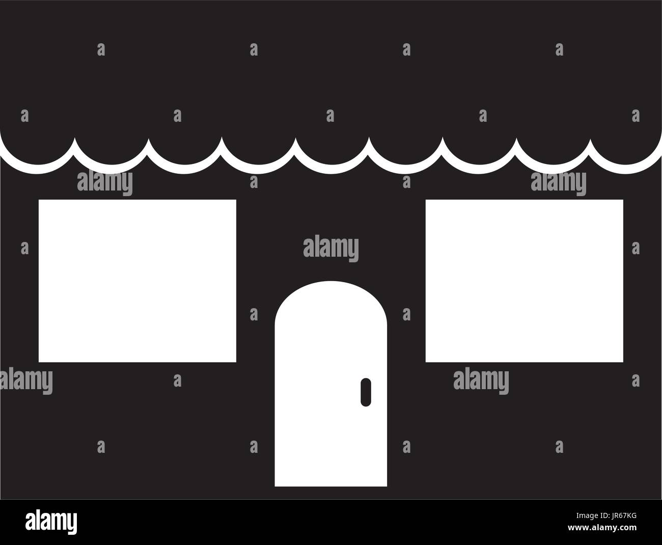 store building front icon Stock Vector Image & Art - Alamy