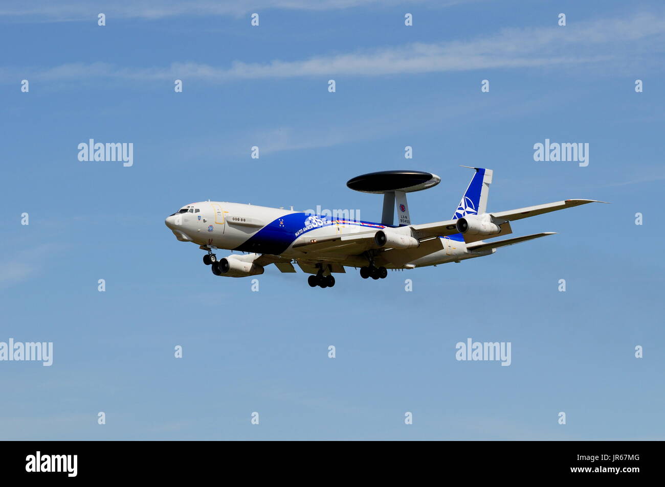 Aircraft E-3A AWACS, Boeing, radar Stock Photo - Alamy
