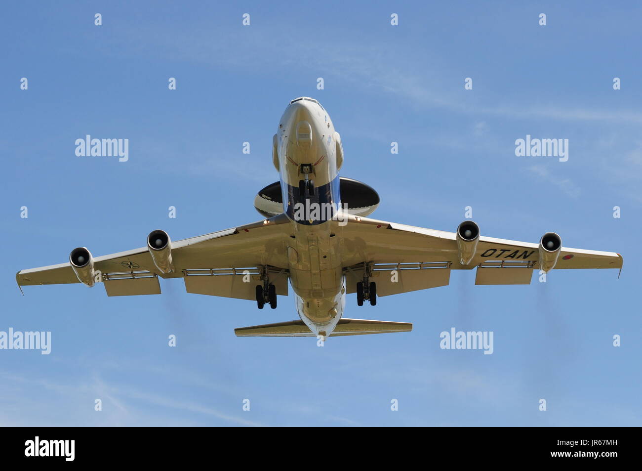 Aircraft E-3A AWACS, Boeing, radar Stock Photo - Alamy