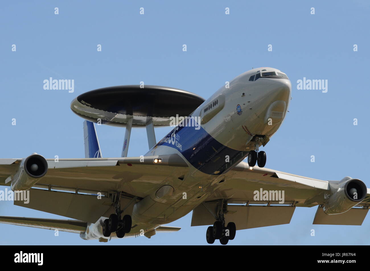 Aircraft E-3A AWACS, Boeing, radar Stock Photo - Alamy