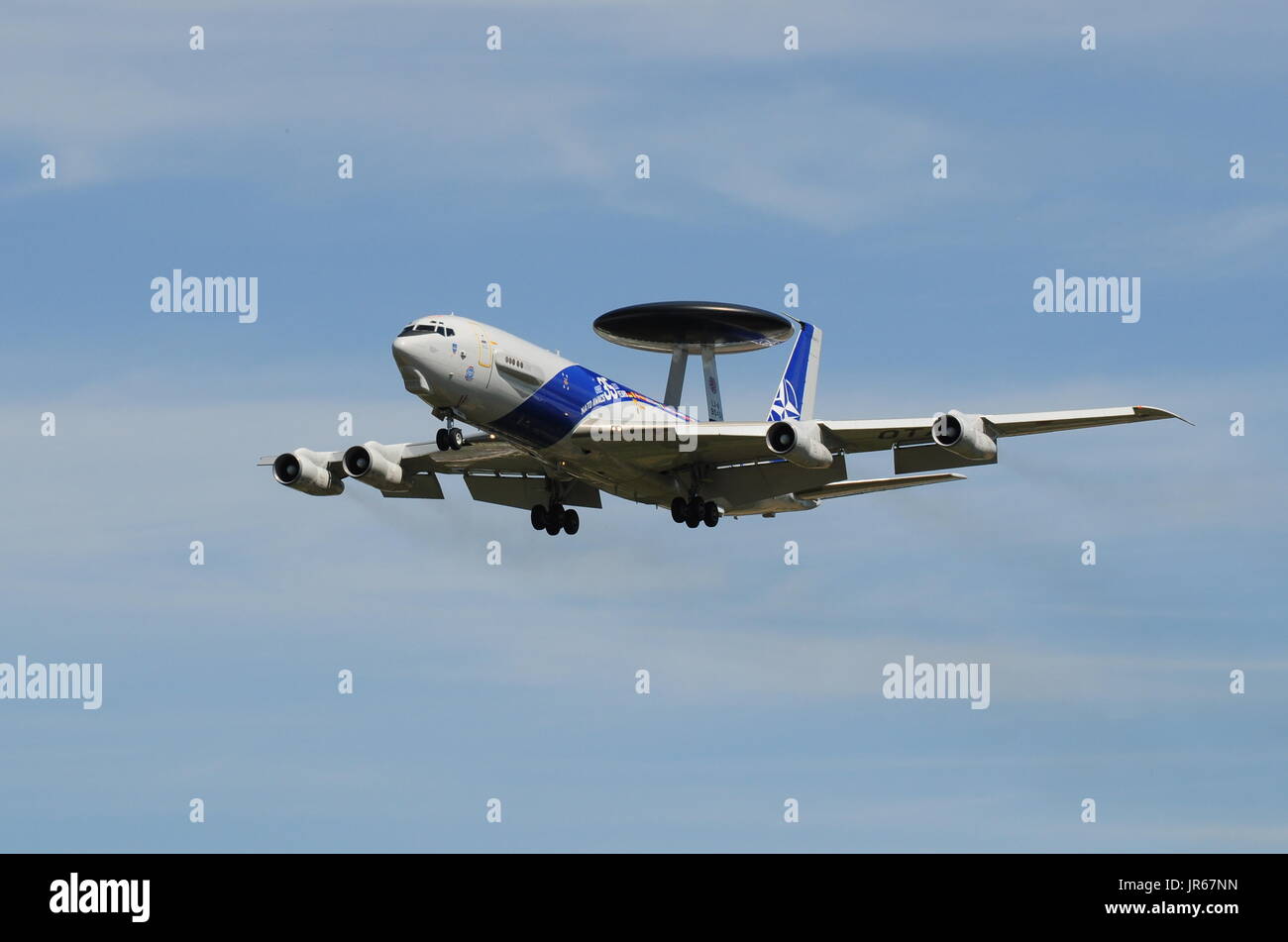 Aircraft E-3A AWACS, Boeing, radar Stock Photo - Alamy