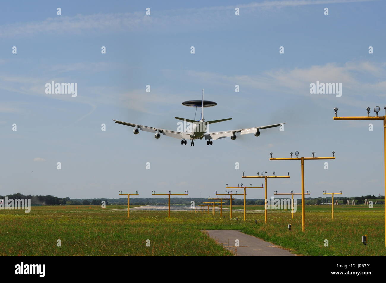 Aircraft E-3A AWACS, Boeing, radar Stock Photo - Alamy