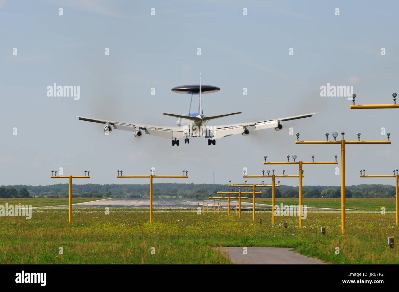Aircraft E-3A AWACS, Boeing, radar Stock Photo - Alamy