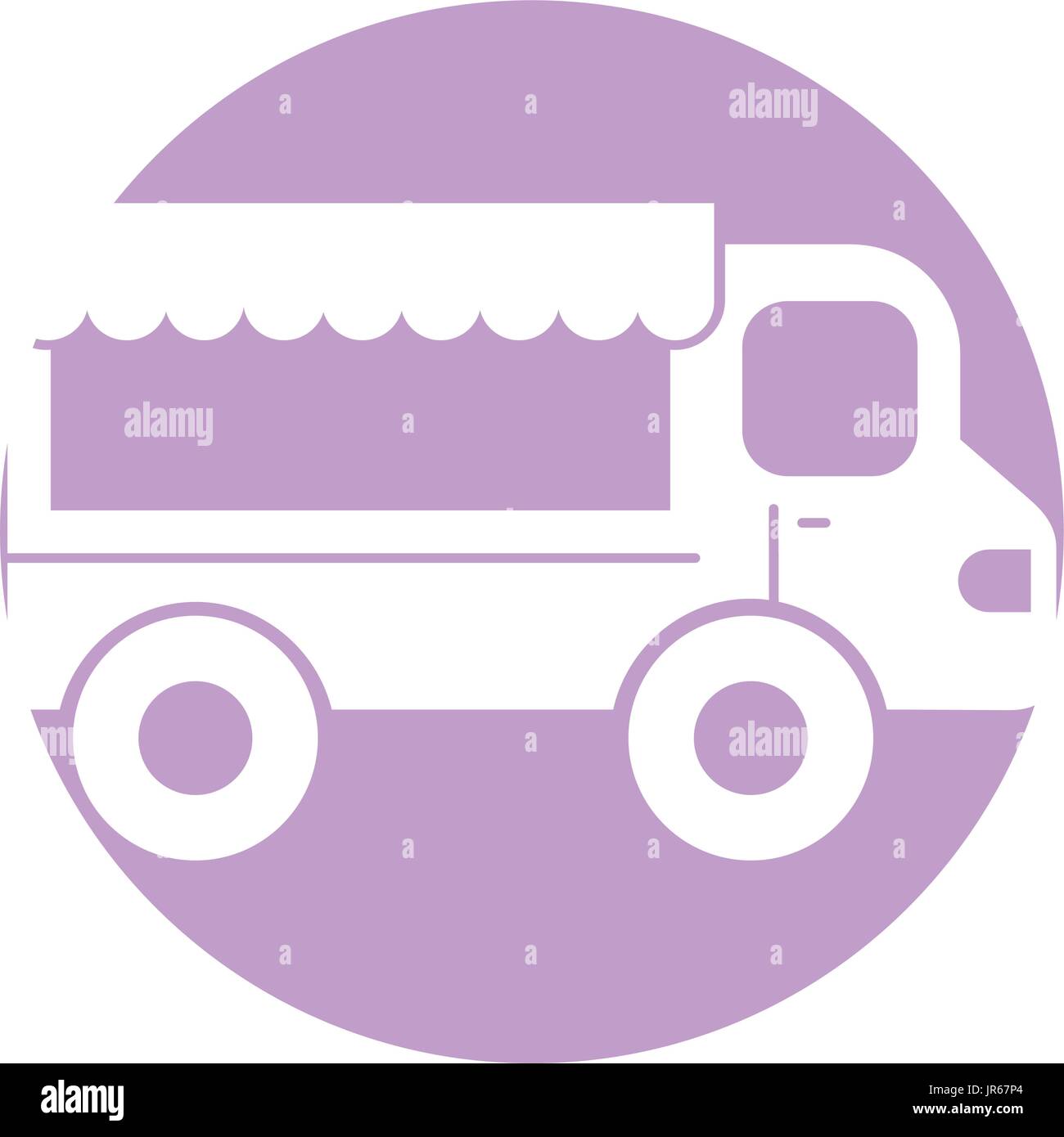 fast food shop car Stock Vector Image & Art - Alamy