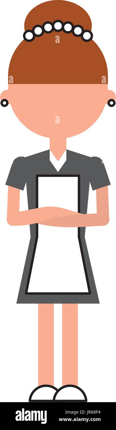 Housekeeper avatar character icon Stock Vector Image & Art - Alamy